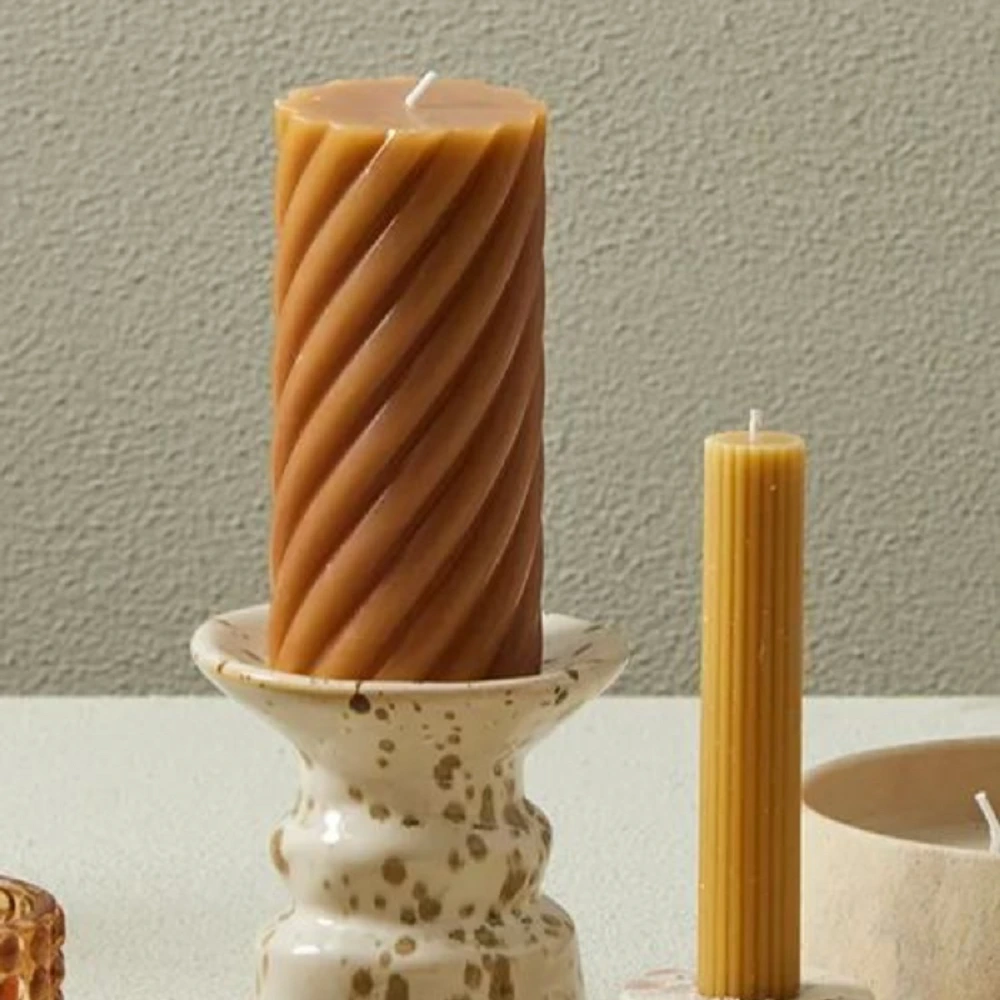 Spiral Pillar candle - Candleman